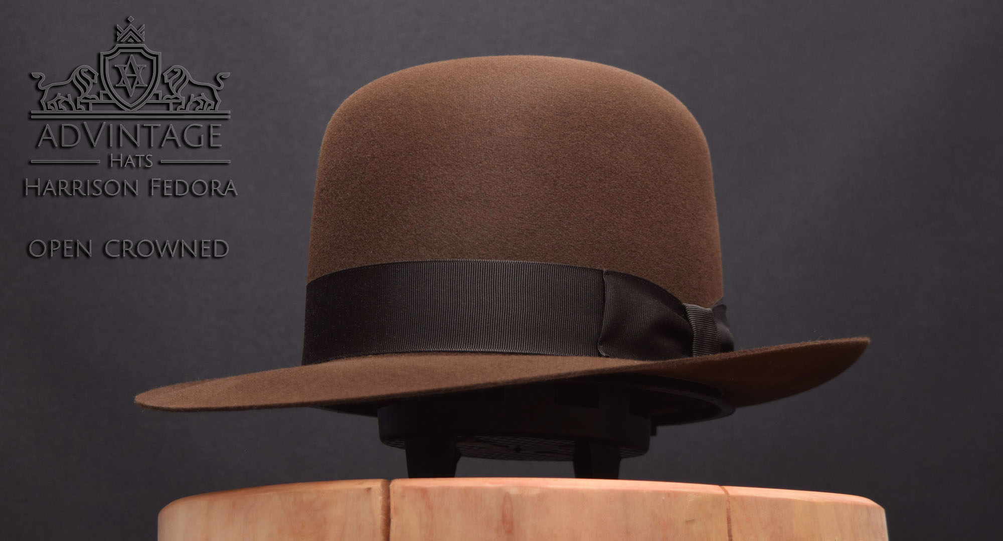 Harrison Fedora Indiana Jones Hat No. III - 100% Rabbit fur felt colour ...