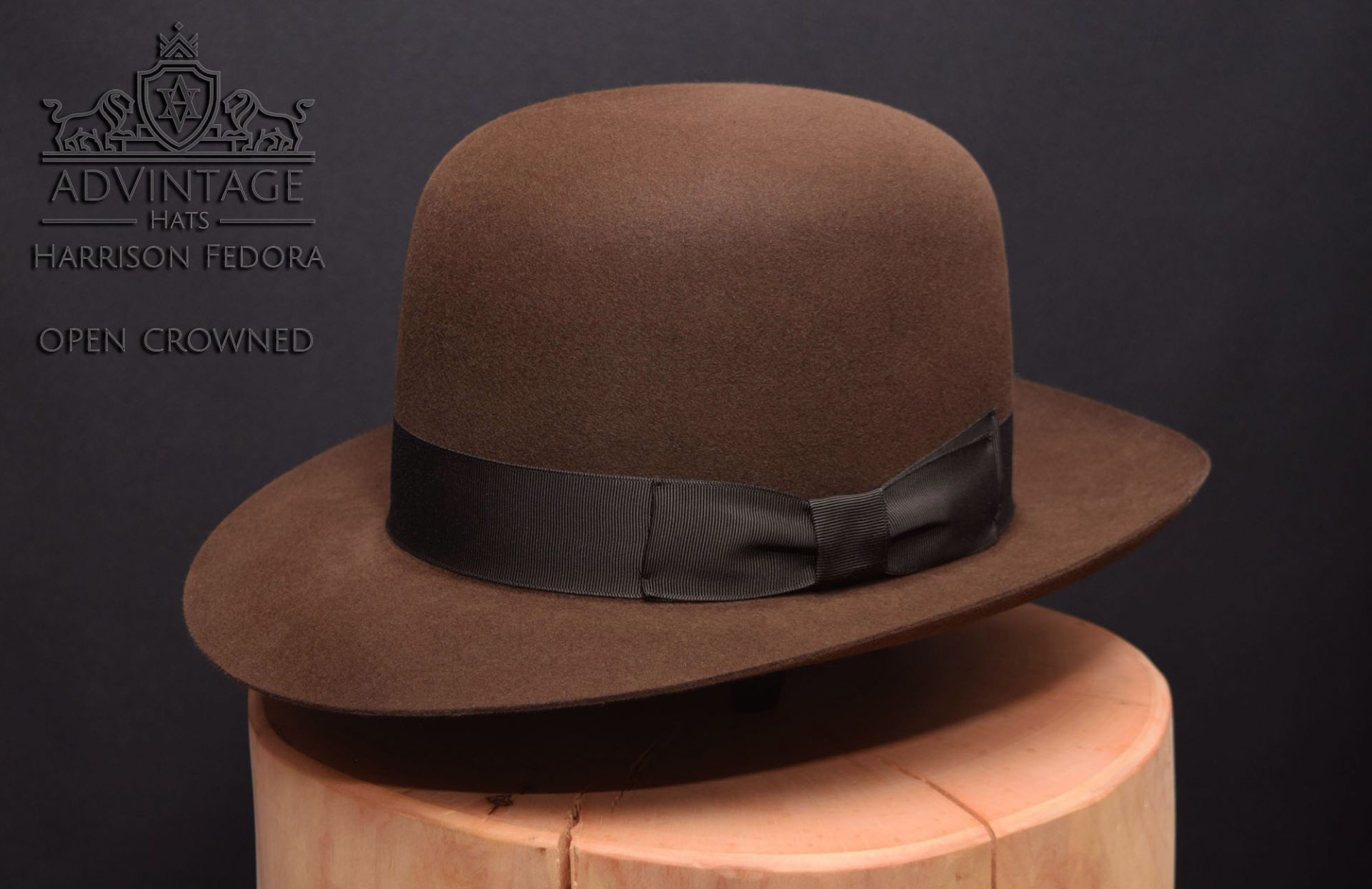 Harrison Fedora Indiana Jones Hat No. III - 100% Rabbit fur felt colour ...